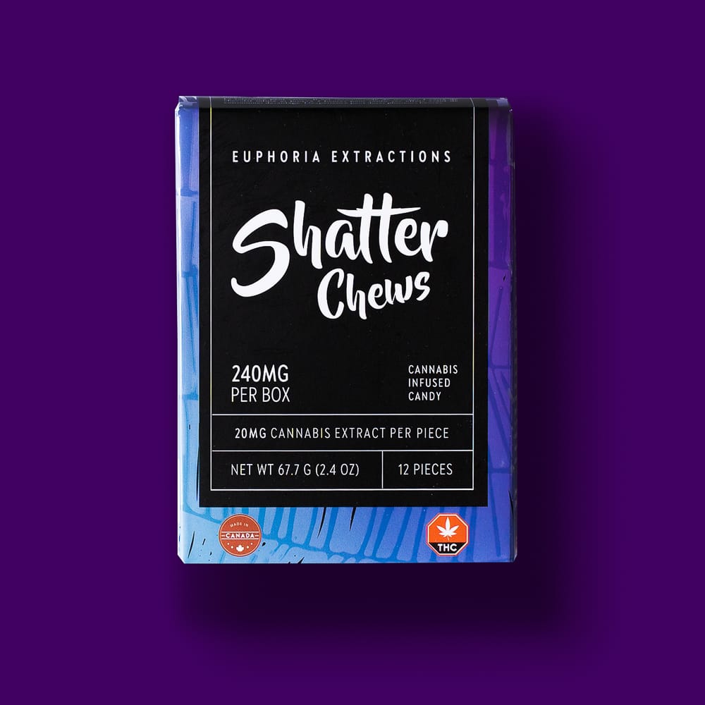 Buy Euphoria Extractions - Gummy - Indica - 240mg @ $20 | Canada